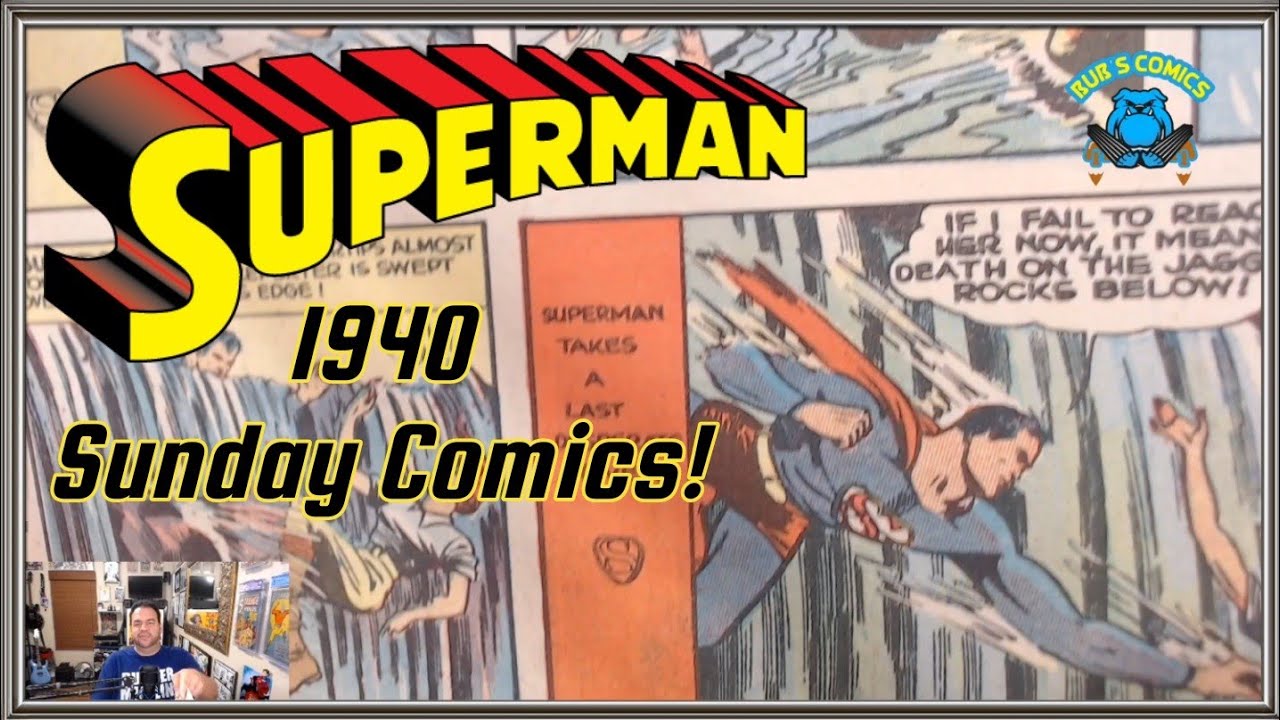 Superman Comic Strip from 1940!