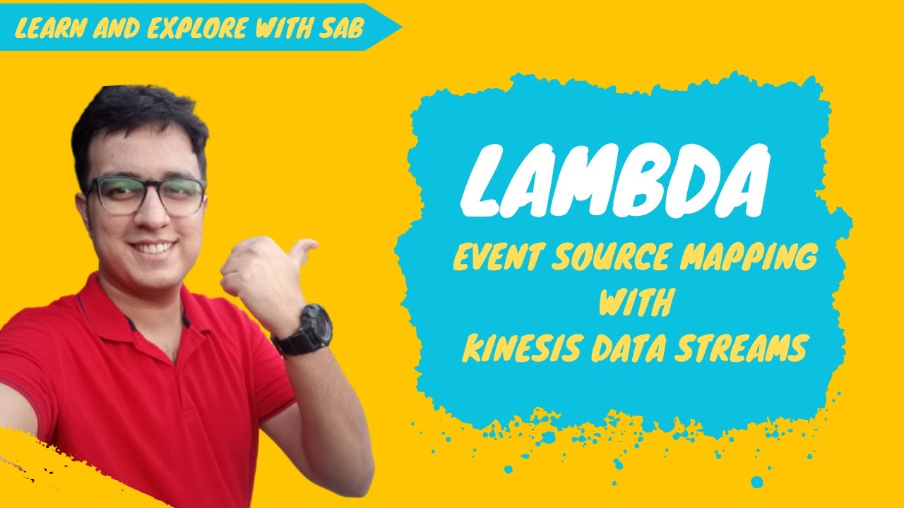 Lambda Event Source Mapping with Kinesis Data Streams