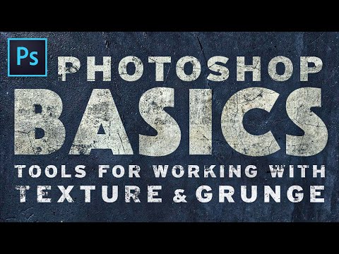 Texture & Grunge Essentials | Photoshop Tutorial with Free Textures