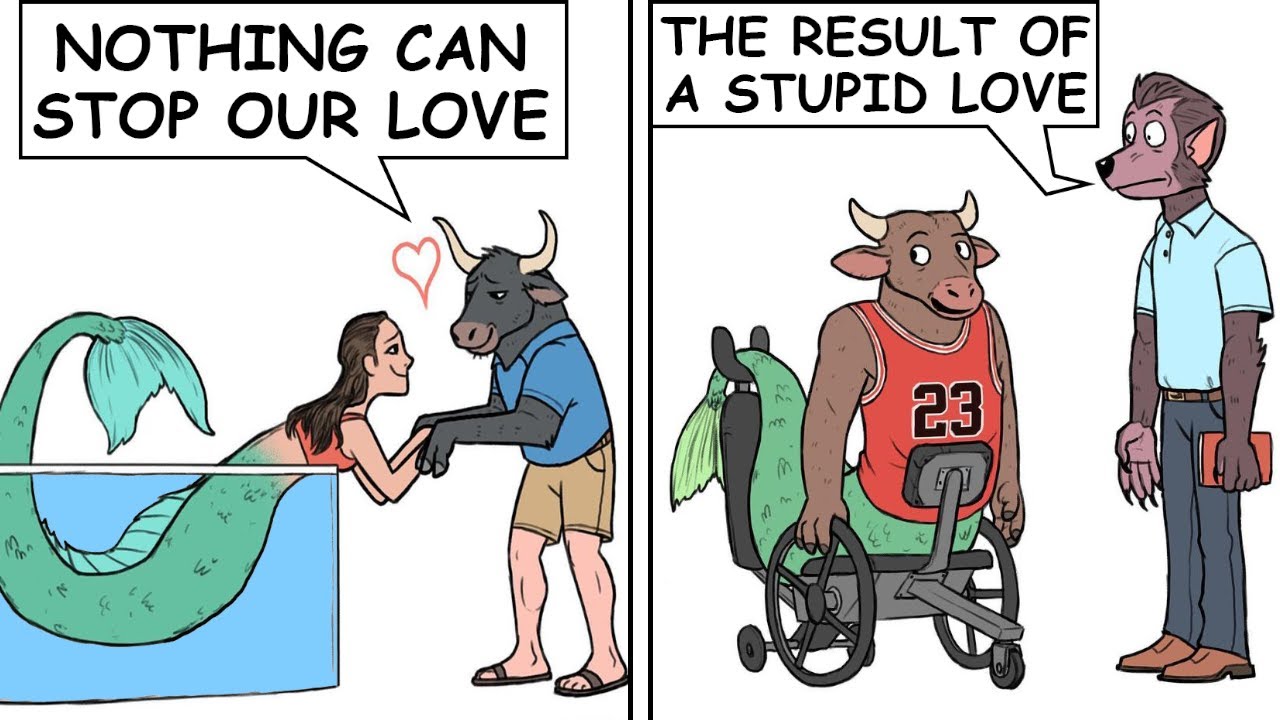 Animals Thought Comics With Twisted Endings #4 | Funny Comic Dub