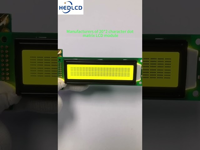 Character LCD Module - 12X2 Character Display HED1202 Retailer from ...