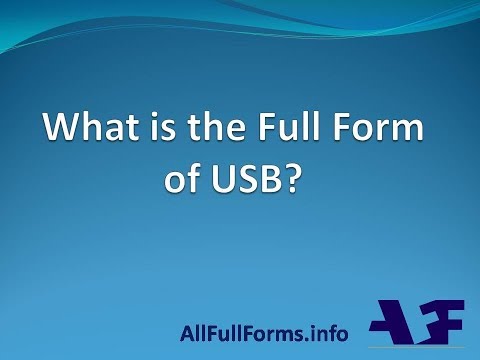 USB Full Form | USB का पुरा नाम