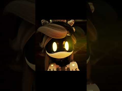 Murder Drones, but it's only Cyn being a cute and innocent little drone