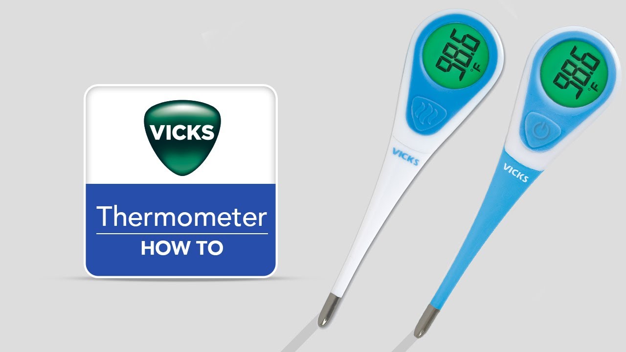 Vicks ComfortFlex and Vicks SpeedRead Thermometers V966/V912 - How To
