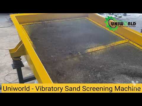 Sand Screening Machine