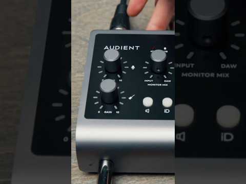 The Audient iD4 Sounds AMAZING!