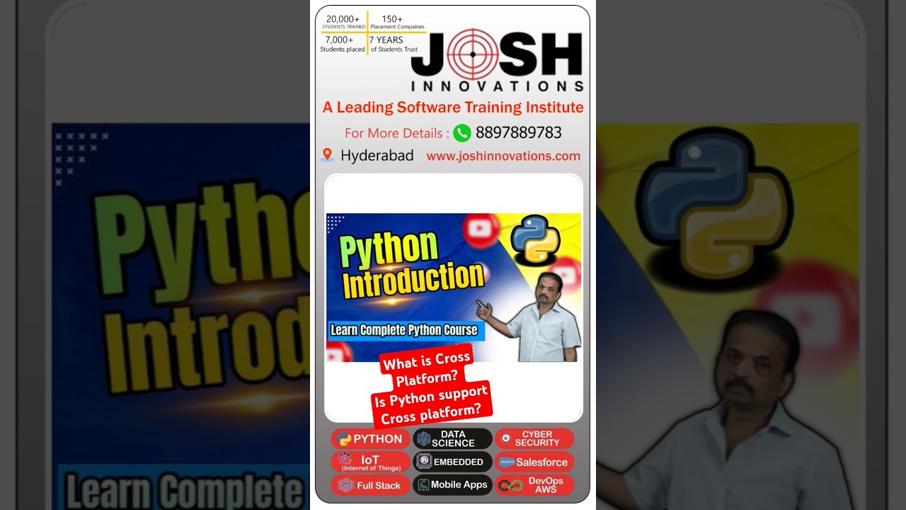 Python Cross Platform | Learn complete Python Course | Basic to Advance Python