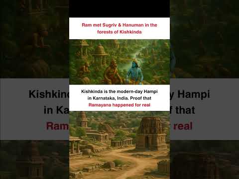 Ramayana Was Real? Kishkinda = Hampi! #HistoryFact