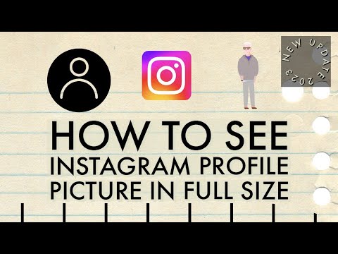 How to See Instagram Profile Picture in Full Size - New Update 2023