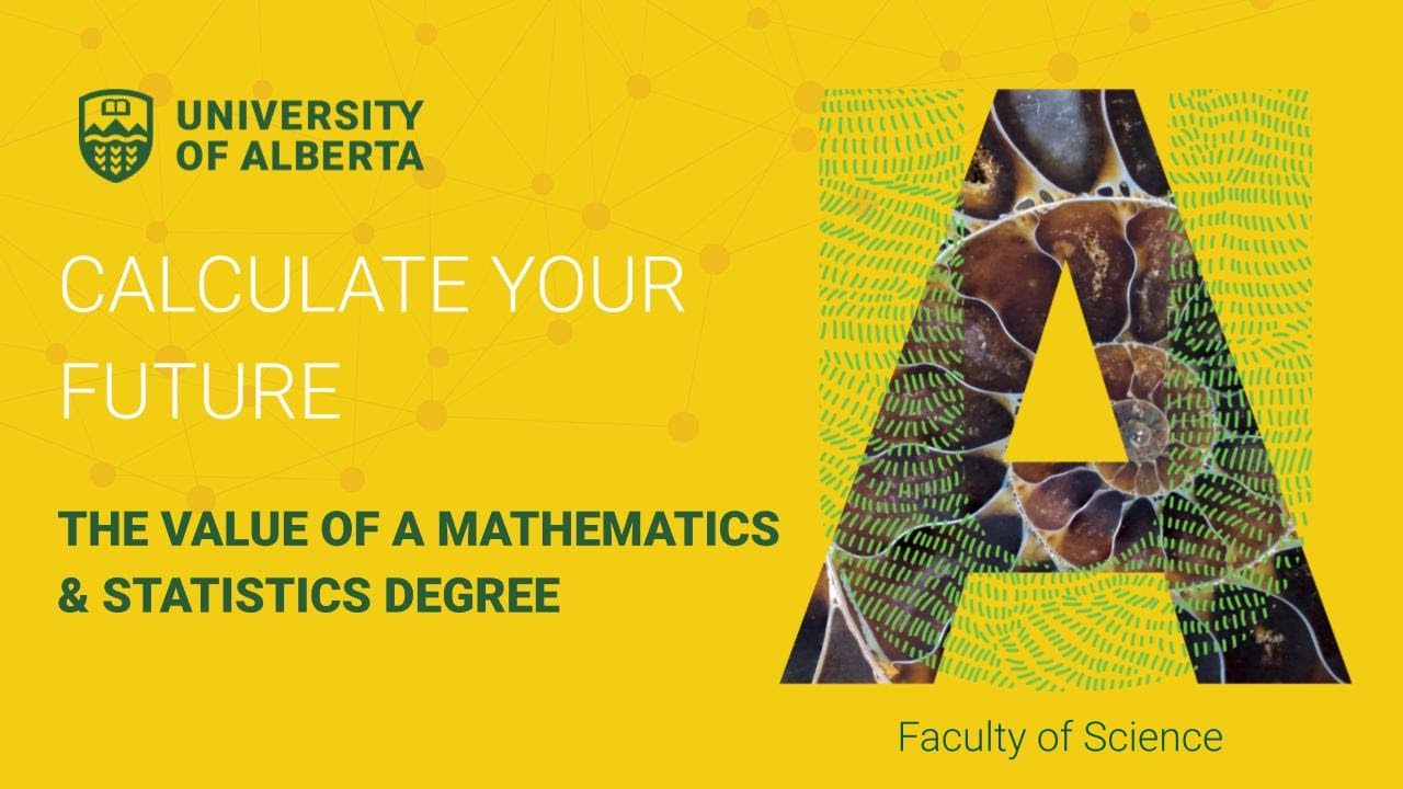 Calculate Your Future: The value of a Mathematics & Statistics degree