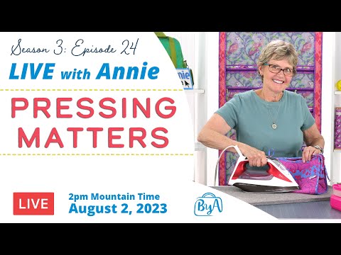 S3, Ep 24: Pressing Matters (LIVE with Annie)