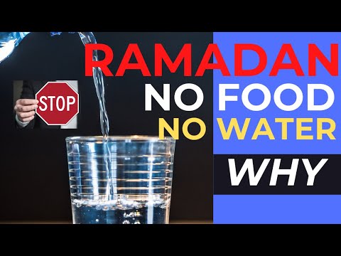 What is the reason muslims dont eat and drink in ramadan