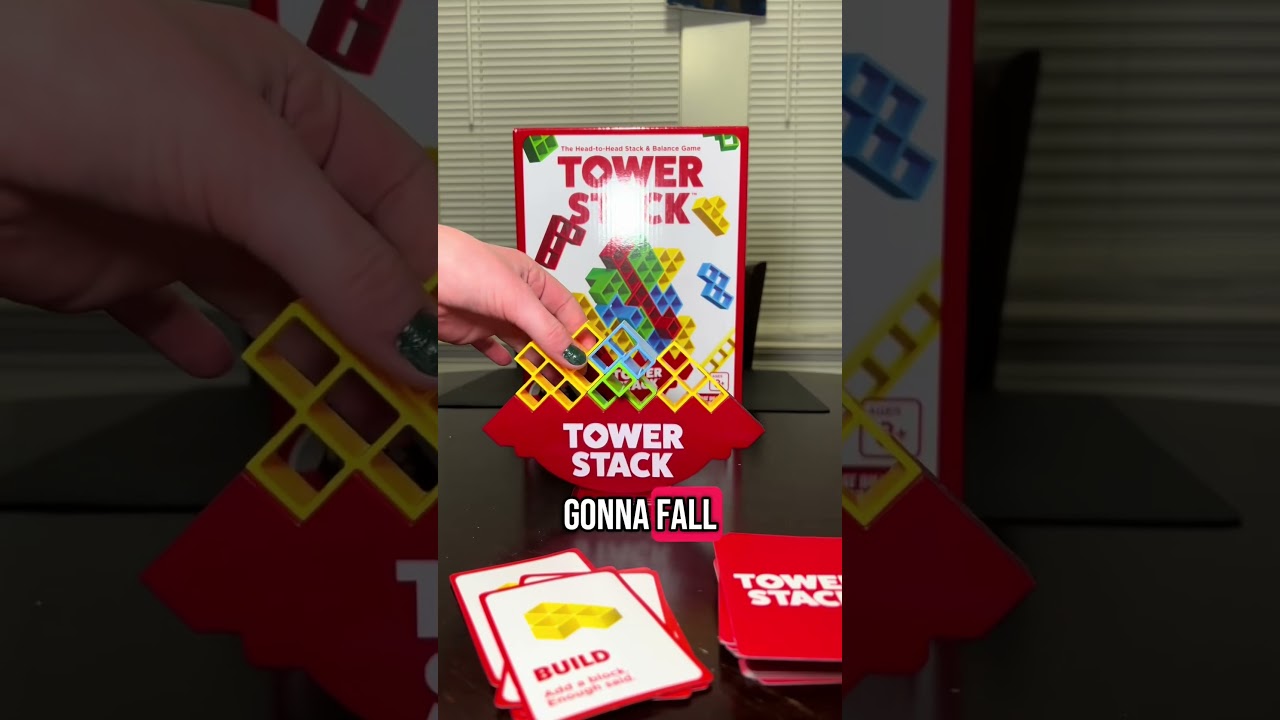 Tower Stack Fun for Family Game Nights #towerstack