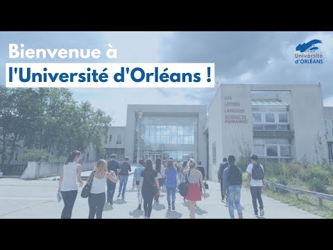 Bienvenue à l'université d'Orléans