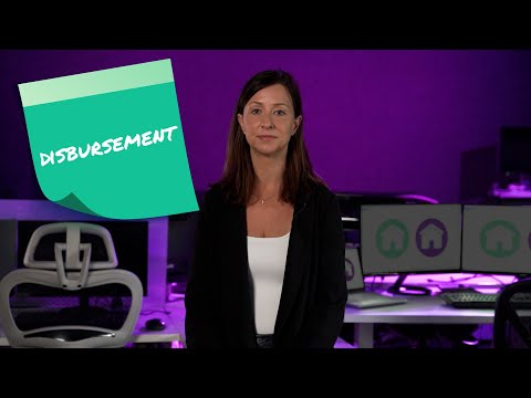 What is Disbursement?