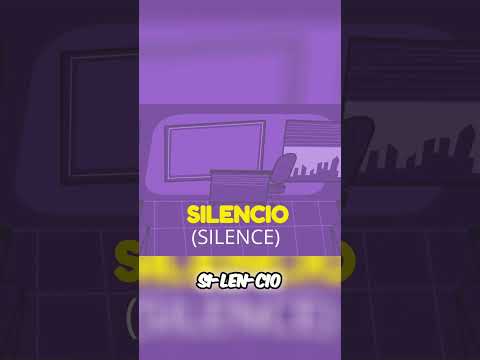 Learn Spanish Vocabulary: Silencio | Word of the Day