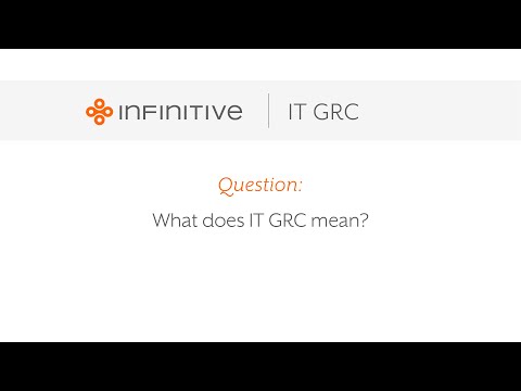 What does IT GRC mean?