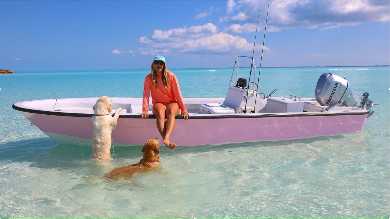 We Painted our Boat PINK!