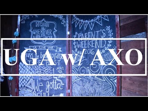 UGA with AXO Sorority