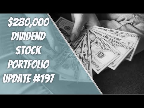 $280,000 Dividend Stock Portfolio Update #197 M1 Picks $100 Buy #fire #stockmarket #passiveincome
