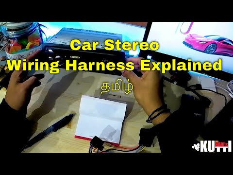 Car Stereo Wiring Harness Explained in TAMIL - தமிழ் -Life Hacks EPISODE 2 - #KuttiHari #KHL