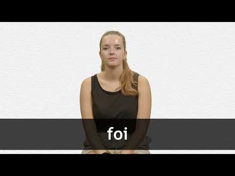 English Translation of “FOI” | Collins French-English Dictionary