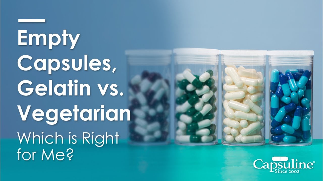 Empty Capsules: Gelatin vs. Vegetarian | Which is Right for Me?