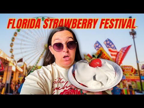 THE BEST FAIR FOOD AT THE CRAZIEST STATE FAIR- Florida Strawberry Festival