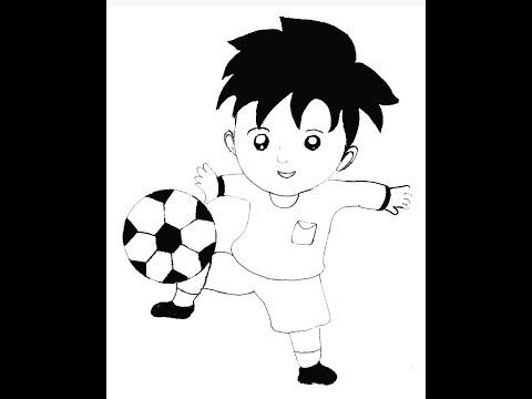 National Sports Day Drawing || How To Draw National Sports Day For Beginner ||