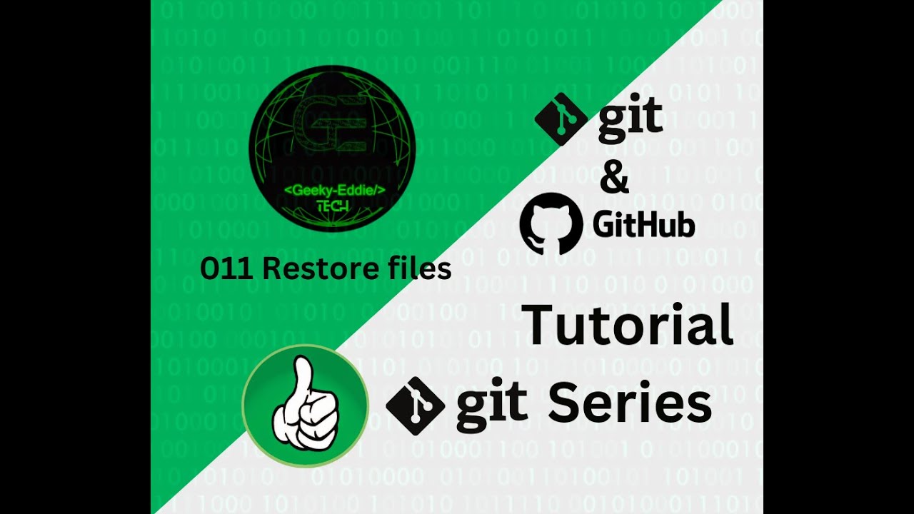 How to restore deleted files in Git