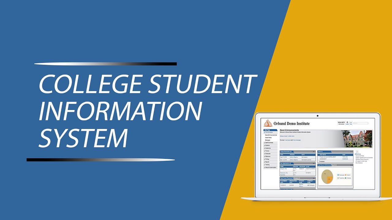 College Student Information System - Best College #SIS