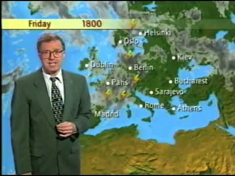 BBC Weather Forecast for Europe and the UK | BBC Mid 1990s