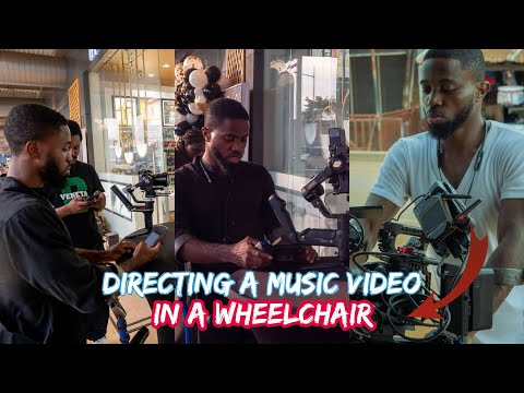 Behind The Scenes Of Directing A Music Video In A Wheelchair.