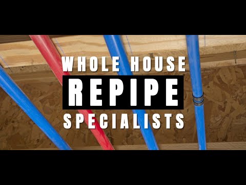 Whole House Repipe Specialists in Houston