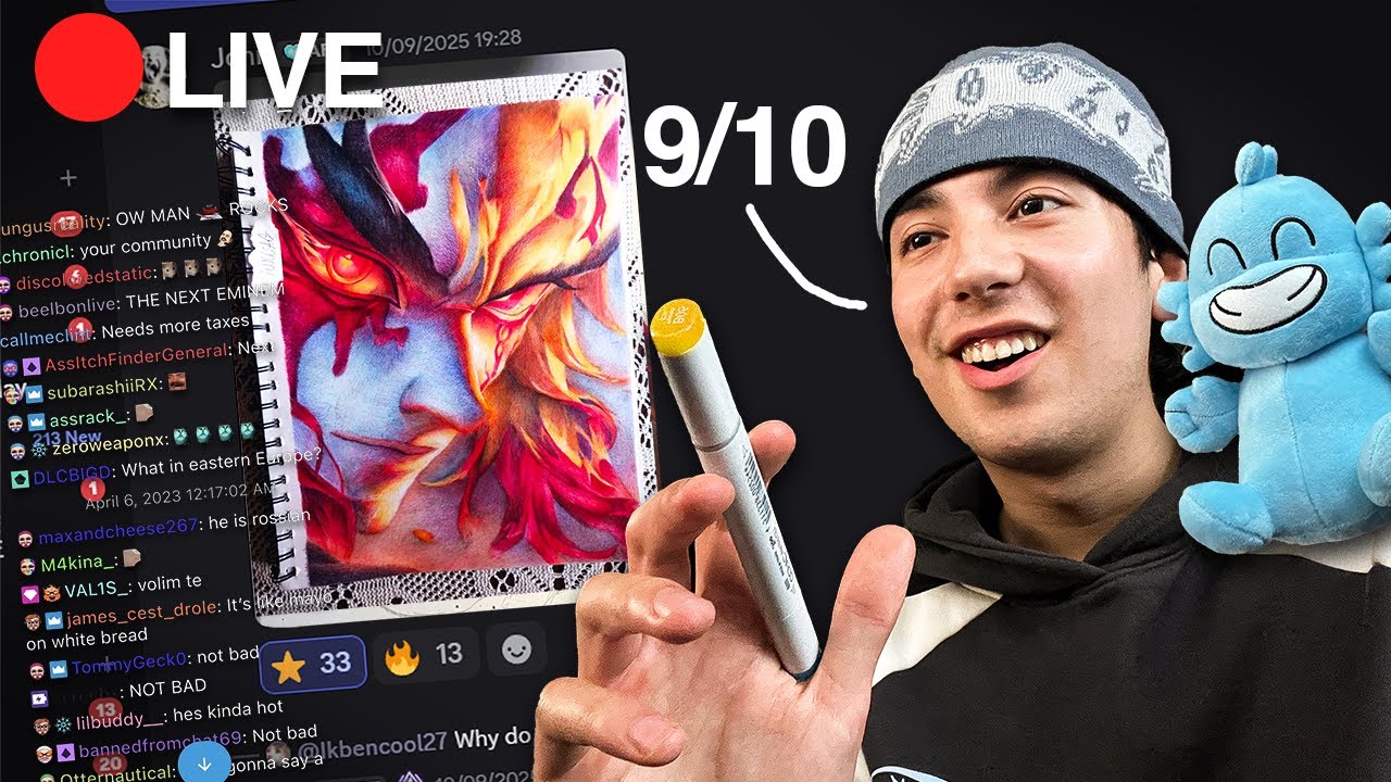 Reviewing Your Art LIVE!! 👀🎨 (show your art!)