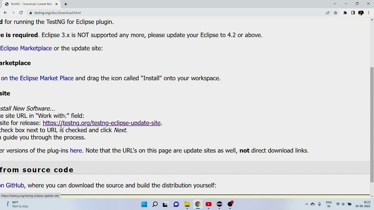 TestNG Annotation Error Solve