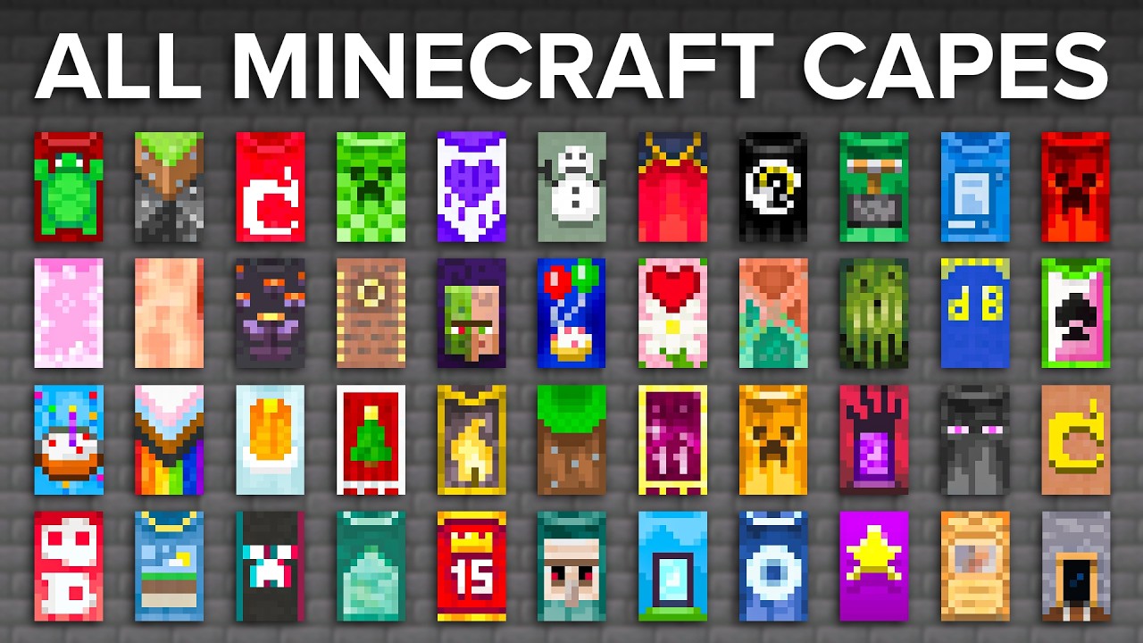 EVERY Single Minecraft Cape Explained