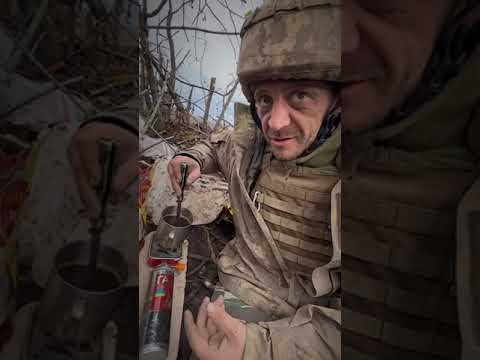 Cooking on Ukraine trenches #shorts #ukraine #ukrainewar