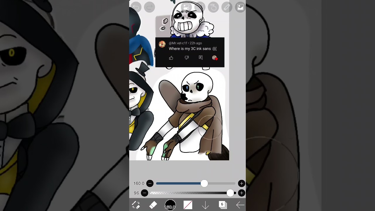 Finally, done! #undertale #sans #art #undertaleau