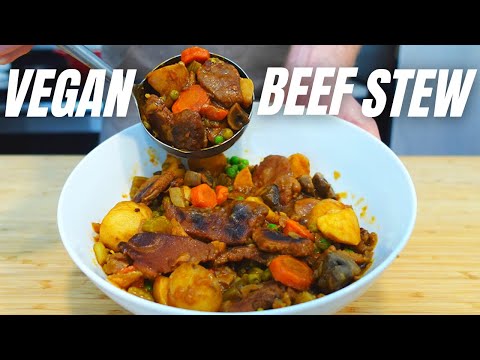 The BEST VEGAN BEEF STEW I’ve Ever Had