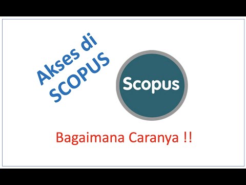 Akses dan login Scopus fitur lengkap untuk database jurnal dan artikel part#2