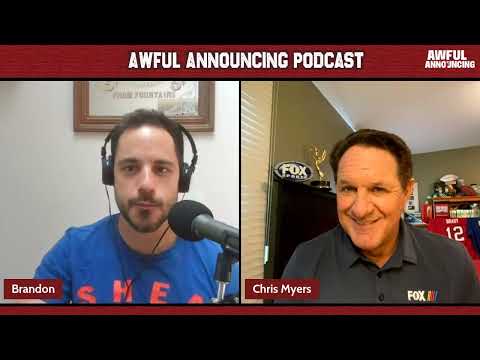 Chris Myers talks the pressure of working the Super Bowl