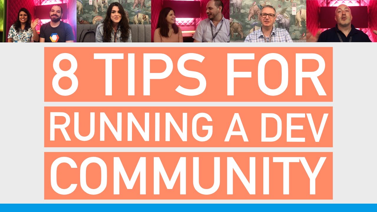 8 tips for running a DEV community
