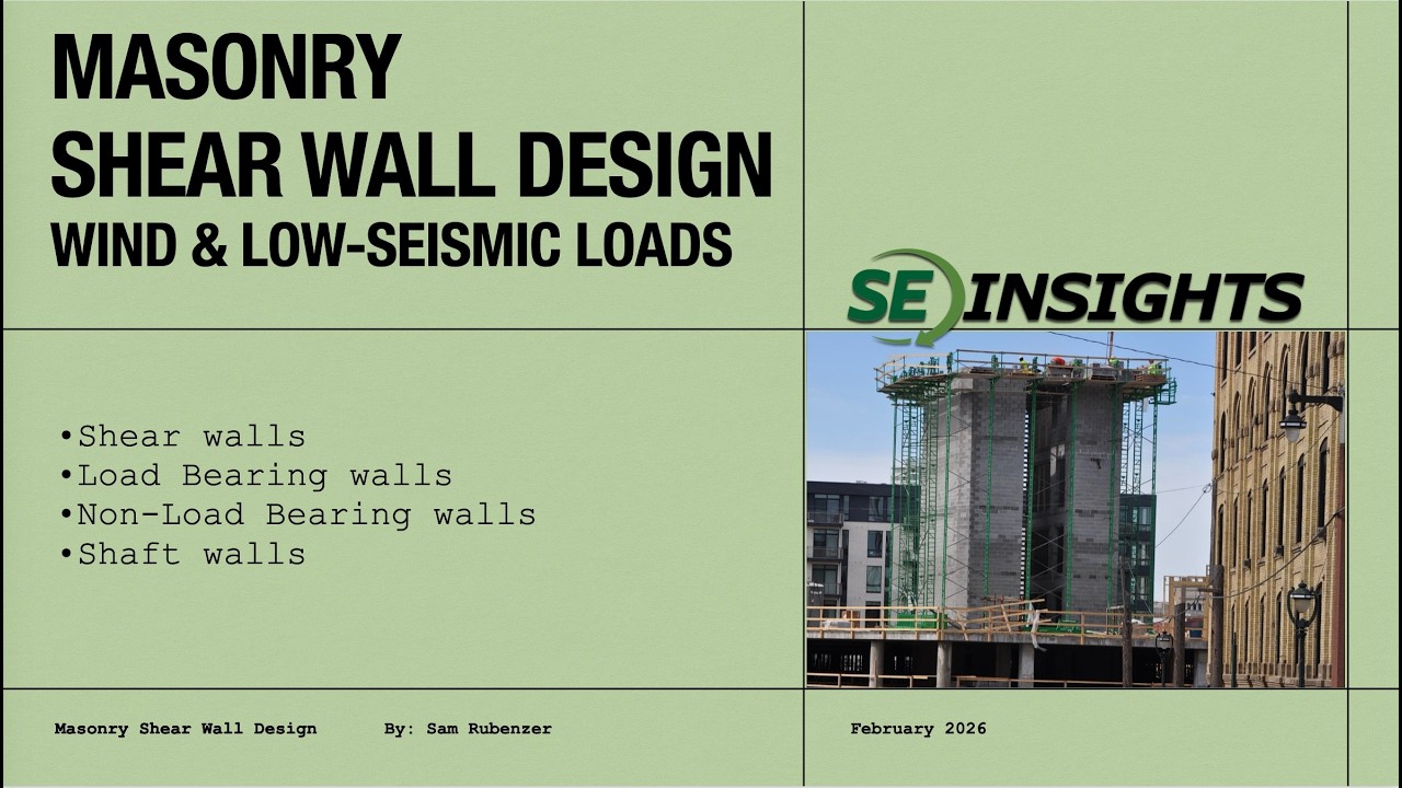 Concrete Masonry Shearwalls