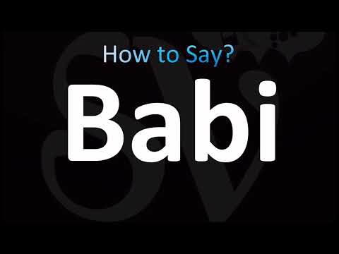 How to Pronounce Babi (CORRECTLY!)