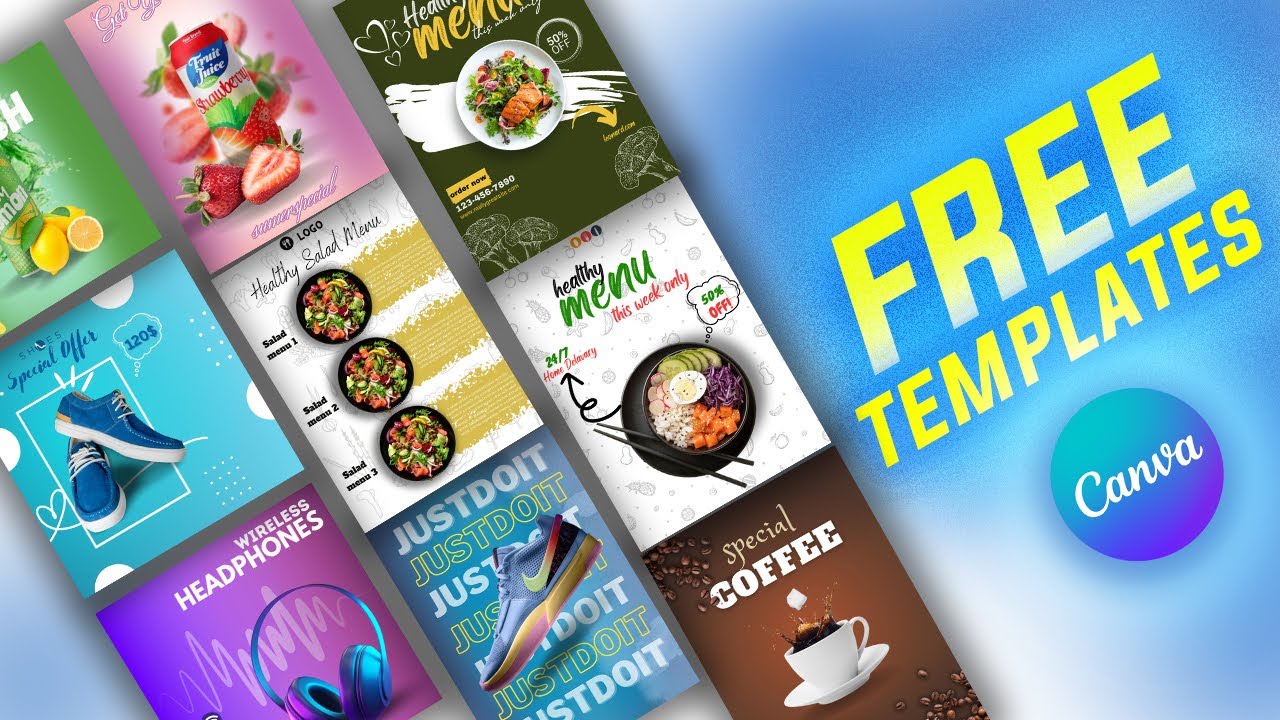 FREE Customizable Poster Template || Canva