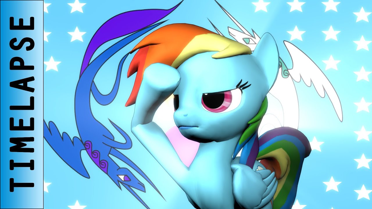 Rainbow Salute - Animated GIF Timelapse