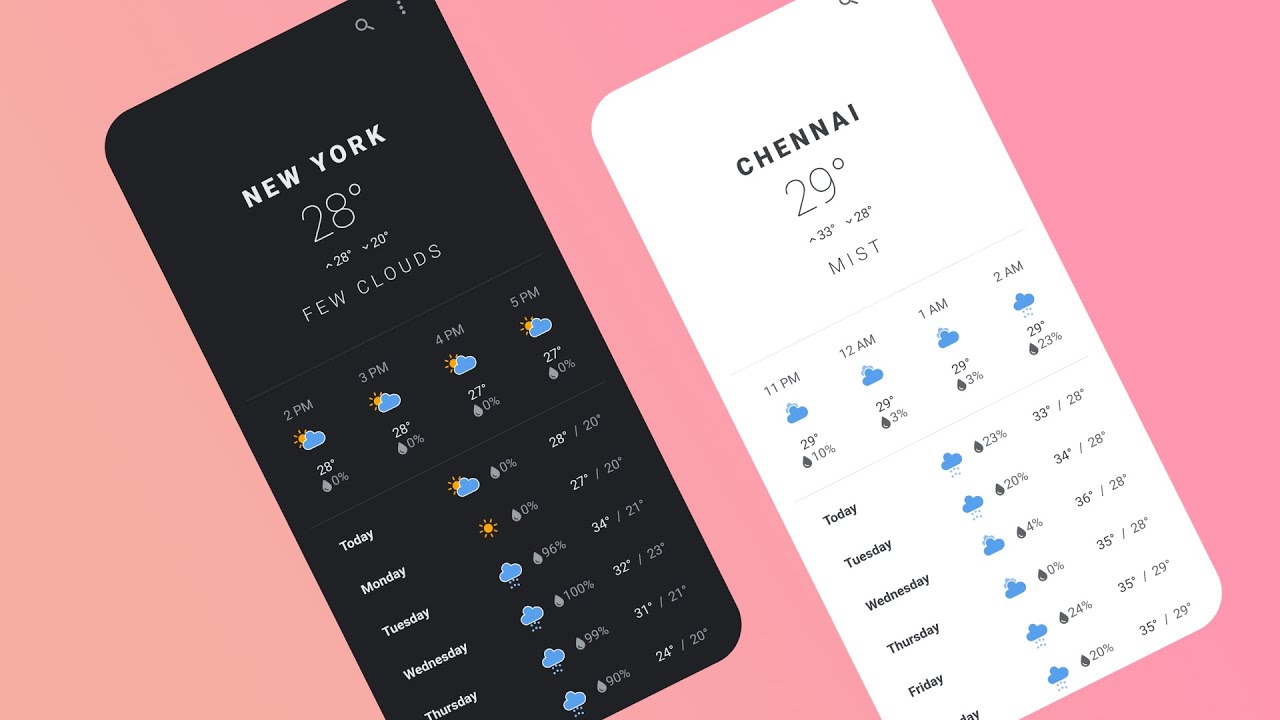 Build a Weather App in Flutter | Flutter beginner Tutorial