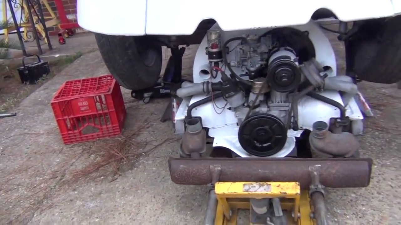 Engine Installation - First Start - 73 VW Beetle Restoration - Update 4
