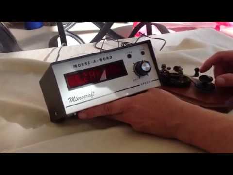 Speed x Ham Radio Morse Code Key & Cw Reader